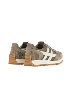 Hogan H671 Side Logo Patch Sneakers - Brown
