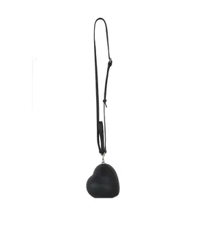 Simone Rocha Micro Heart Leather Clutch