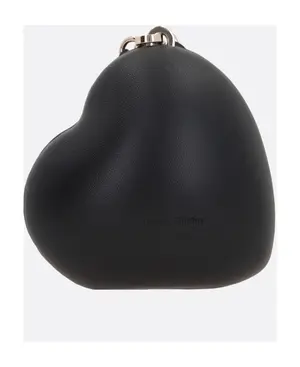 Simone Rocha Micro Heart Leather Clutch