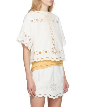 Isabel Marant Étoile Parissa Embroidered Top