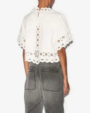 Isabel Marant Étoile Parissa Embroidered Top