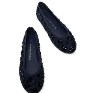 STUART WEITZMAN Prima Bow Ballet Flats