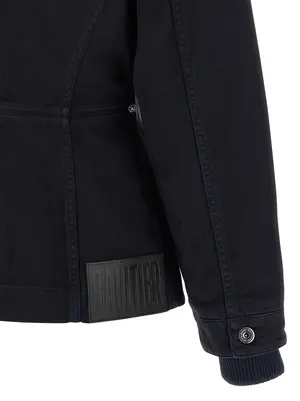 JEAN PAUL GAULTIER High Collar Casual Jacket - Black