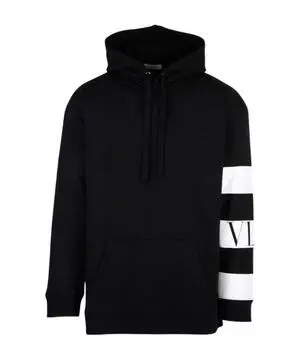 Valentino Garavani Striped Logo Hoodie