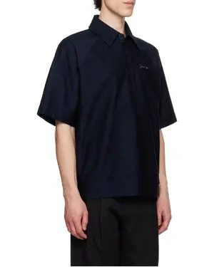 Givenchy Polo In Monogram 72 Jacquard