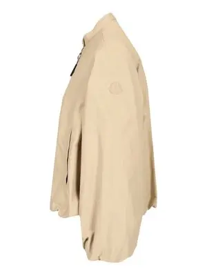 Moncler Gruissan Zip-up Jacket - Beige