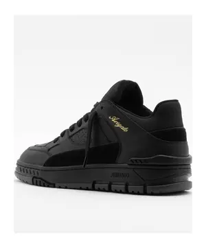 Axel Arigato Round Toe Mid-top Sneakers - Black
