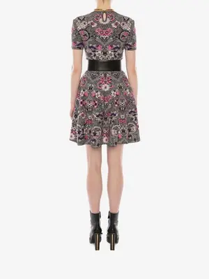 Alexander McQueen Jacquard Mini Dress