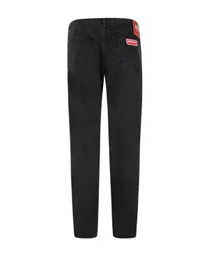 Kenzo Logo Straight Fit Jeans