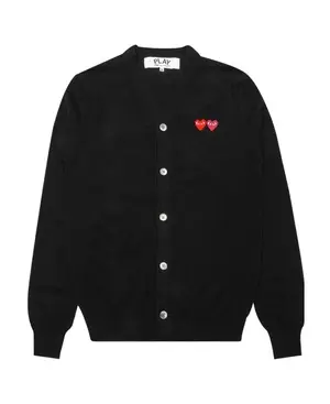 Play Comme Des Garcon Embroidered Cardigans For Men