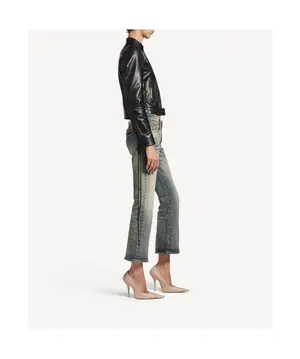 Balenciaga Distressed Flare Jeans