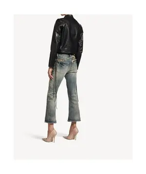 Balenciaga Distressed Flare Jeans
