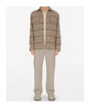 Burberry Long Sleeved Checked Shirt