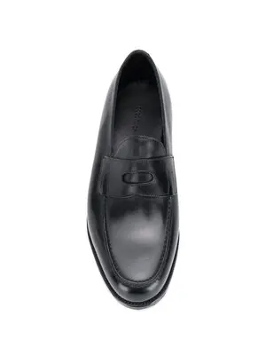John Lobb Lopez Loafers - Black