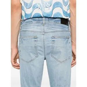 Amiri Shotgun Ripped Skinny Jeans