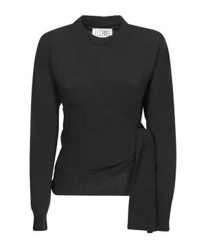 MAISON MARGIELA Wrap-around Crewneck Jumper