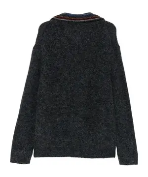 Paul Smith Half-zip Striped Collar Jumper