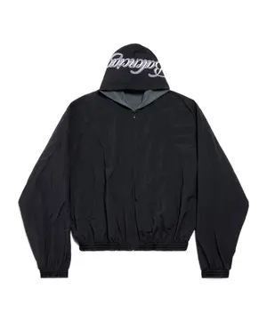 Balenciaga Reversible Tracksuit Jacket With Cursive Logo