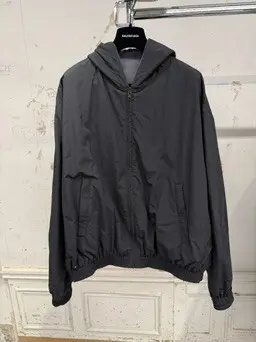 Balenciaga Reversible Tracksuit Jacket With Cursive Logo