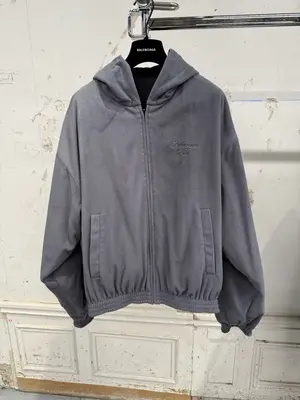 Balenciaga Reversible Tracksuit Jacket With Cursive Logo