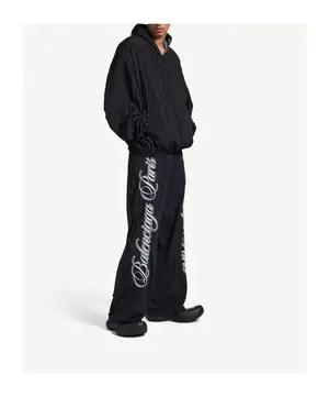 Balenciaga Reversible Tracksuit Jacket With Cursive Logo
