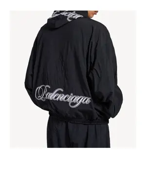 Balenciaga Reversible Tracksuit Jacket With Cursive Logo