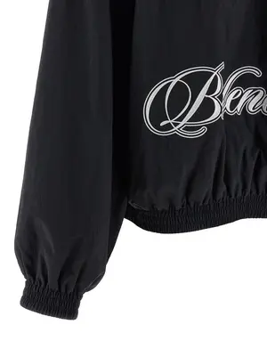 Balenciaga Reversible Tracksuit Jacket With Cursive Logo