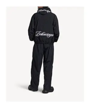 Balenciaga Reversible Tracksuit Jacket With Cursive Logo