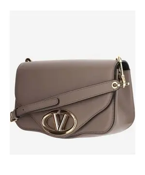 Valentino Garavani Vlogo Signature Curved Shoulder Bag