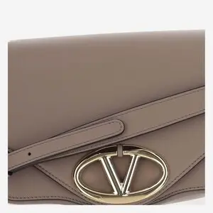 Valentino Garavani Vlogo Signature Curved Shoulder Bag