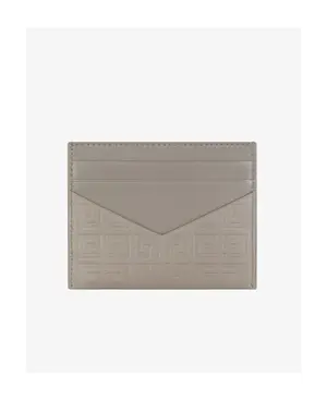 Givenchy G Cut Card Holder In 4g Leather
