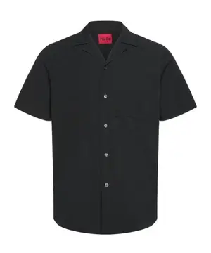 Hugo Boss Short Sleeve Shirt - Black