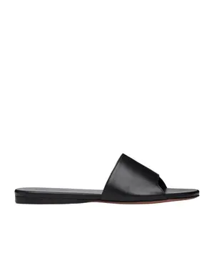 Amina Muaddi Textured Sandals For Women
