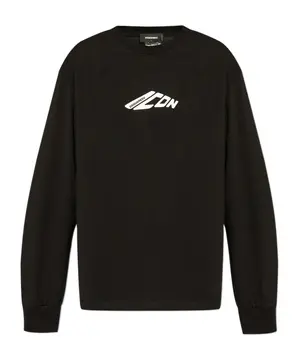 Dsquared2 Logo Printed Long-sleeved T-shirt