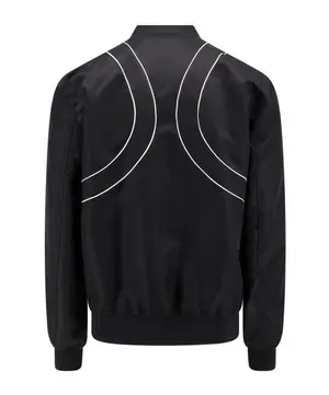 Alexander McQueen Trimmed Zip-up Bomber Jacket