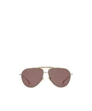 Gucci Pilot Sunglasses - Golden