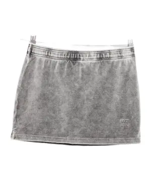 Alexander Wang Mid-rise Denim Mini Skorts