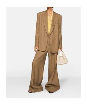 Stella McCartney High Waisted Wide Leg Trousers
