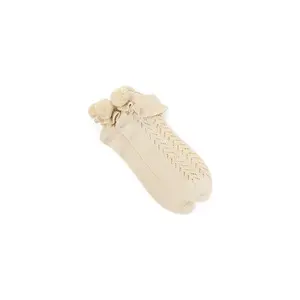 Valentino Garavani Cotton Crew Socks With Cutout Detail
