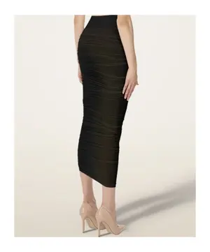 Wolford Draped Midi Skirt