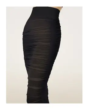 Wolford Draped Midi Skirt