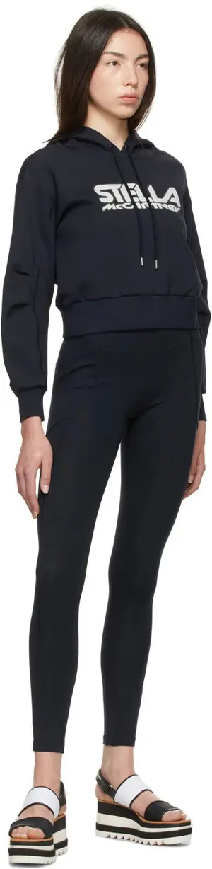 Stella McCartney High-waisted Logo Printed Leggings