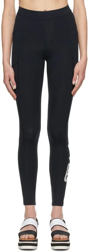 Stella McCartney High-waisted Logo Printed Leggings