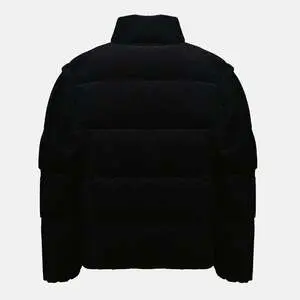 Prada Triangle-logo Button-up Down Jacket