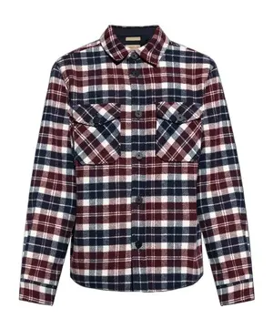 Woolrich Ranger Check Pocket Overshirt - Black