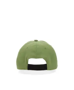 Stella McCartney Embroidered Logo Baseball Cap - Green