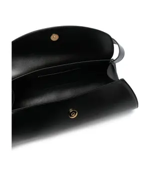 JIL SANDER Large Cannolo Shoulder Bag - Black