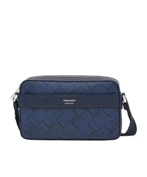 FERRAGAMO Monogram Crossbody Bag - Junlan