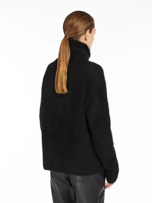 Max Mara High-neck Knitted Pullover