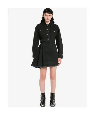 Alexander McQueen A-line Mini Skirt With Frayed Hem